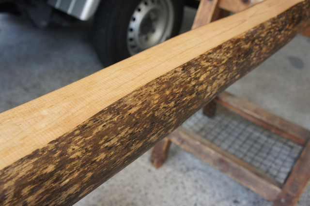 ストア OUTLET 150516 サビ丸太